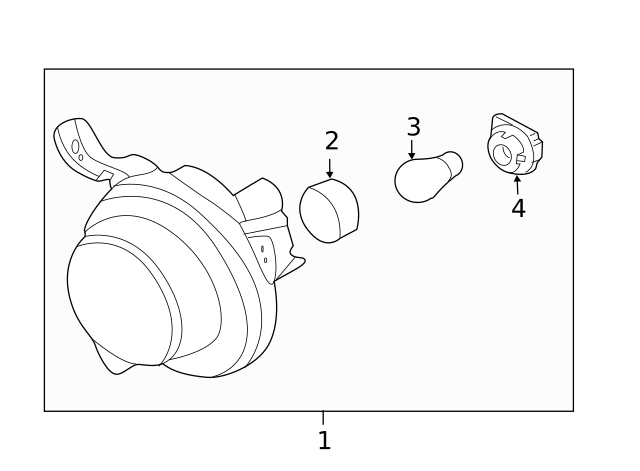 2020-2021 Kia Forte Bulb 18642-21008H | OEM Parts Online