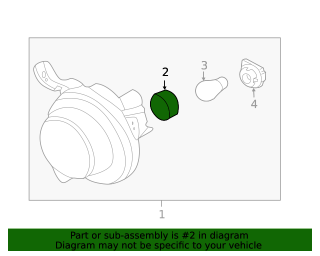 92163-39000 - Fog Lamp Assembly Cap - 2006-2023 Kia | Kia Auto Parts