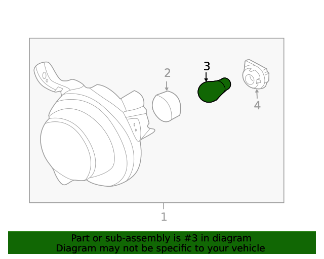 2020-2021 Kia Forte Bulb 18642-21008H | OEM Parts Online