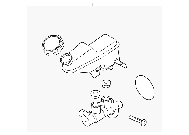 2021-2024 Hyundai Elantra Master Cylinder 58510-AA440 | OEM Parts Online