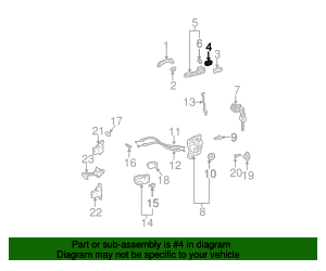 Toyota 2002-2013 Toyota Cover 69227-AA010-A0 | Toyota Parts