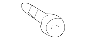 Genuine Toyota Handle, Inside Screw part# 93568-55018 for 2002-2015 ...