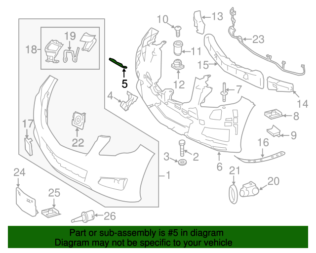 251-889-11-95 - Upper Bracket Shim 2011-2012 Mercedes-Benz R 350 ...