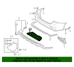 866A1-M7200 - Skid Plate 2020-2021 Kia Forte | Kia.Parts Store