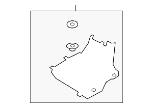 86675-M7000 - Under Cover 2019-2021 Kia Forte | Kia.Parts Store