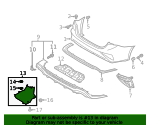 2019-2020 Kia Forte OEM NEW 2019-2020 Kia Forte GT Line Hatchback Rear ...