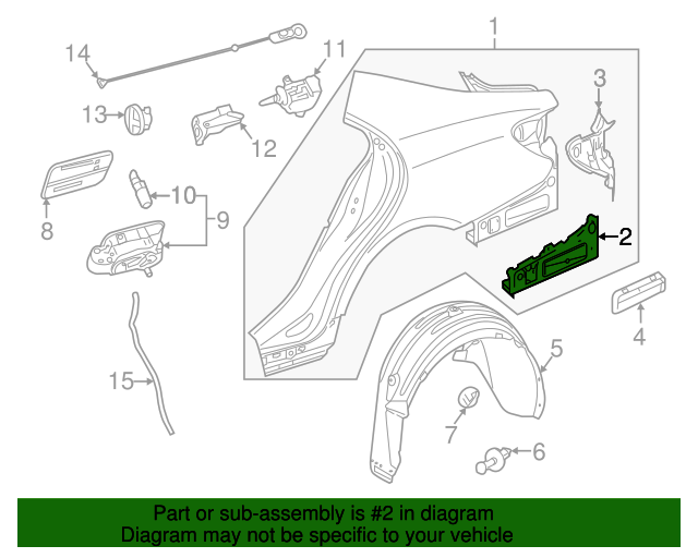 218-630-03-60 - Lower Extension 2012-2018 Mercedes-Benz | Mercedes-Benz ...