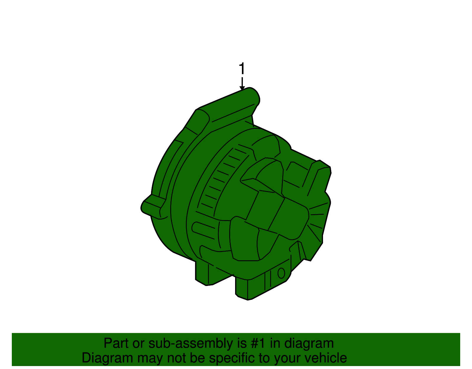 31100-RAA-A05 - 2003-2006 Honda - Alternator Assembly (CSC29) (Denso ...