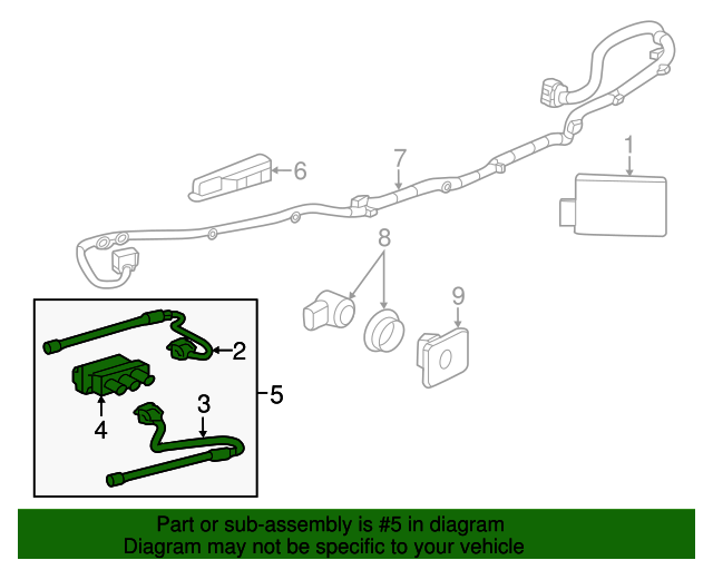 2018-2021 Chevrolet Equinox Hands Free Rear Closure Module 84192164 ...