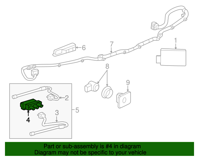2018-2022 Chevrolet Equinox Hands Free Liftgate Module 84192165 | GM ...