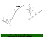 8W0-837-732-A - Window Molding Clip 2017-2024 Audi | Audi OEM Parts