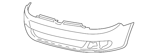 5K0-807-217-CN-GRU - Bumper Cover - 2012-2013 Volkswagen | VW Direct ...