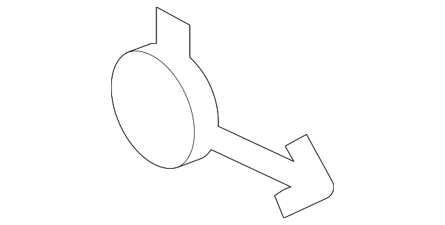 2012-2013 Volkswagen Tow Eye Cap 5K0-807-241-D-GRU | AutoNationParts.com