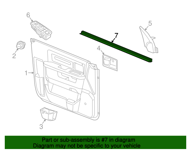 55372922AA - Body Panel Deadener Left - 2020 Ram 2500 | Mopar Parts Canada