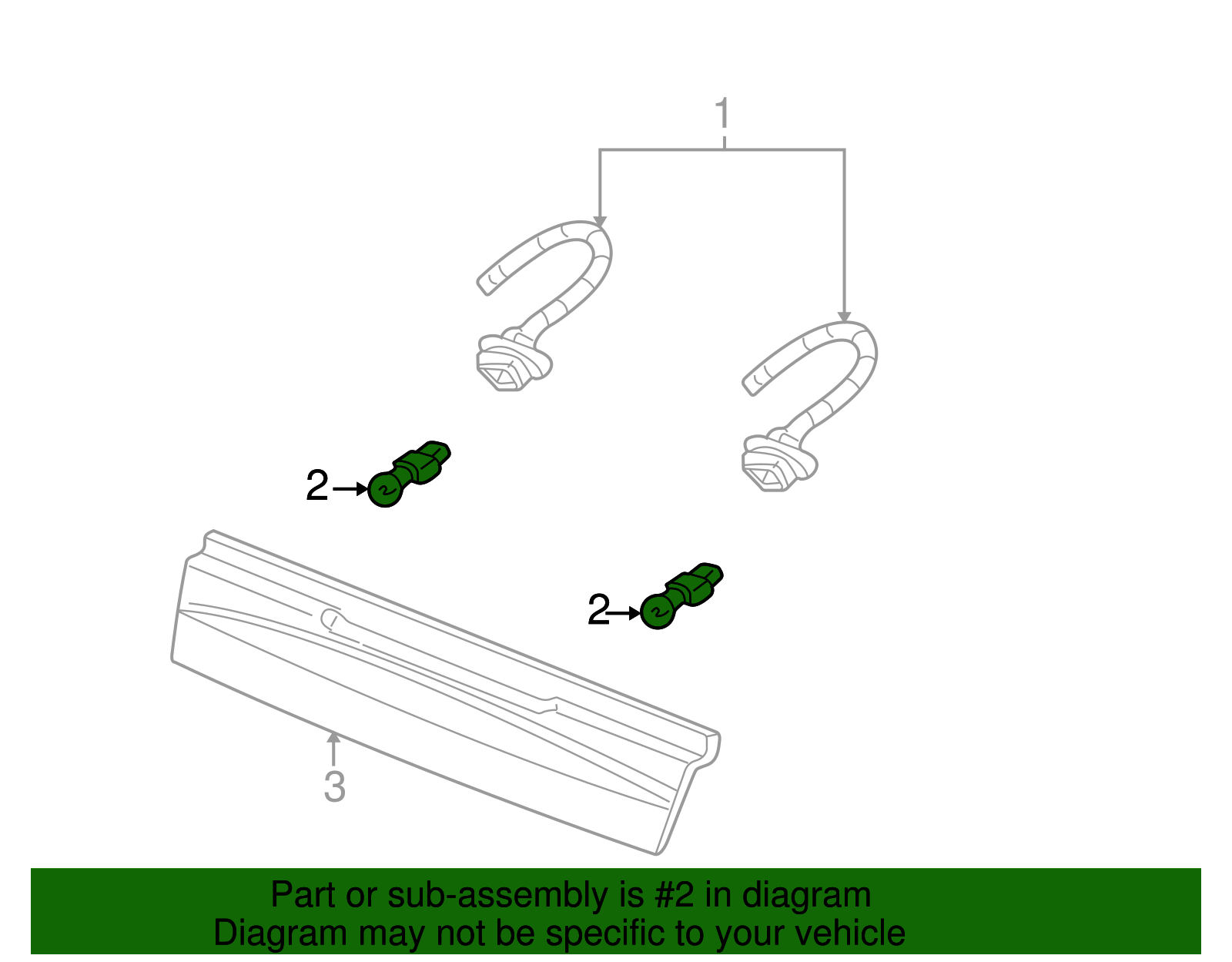 C7SZ-13466-B - O'head Lamp Bulb 1984-2025 Ford | Ford Parts Direct