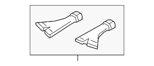 2010-2017 Volvo XC60 Floor Duct 30767287 | TascaParts.com