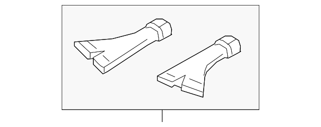 2010-2017 Volvo XC60 Floor Duct 30767287 | TascaParts.com