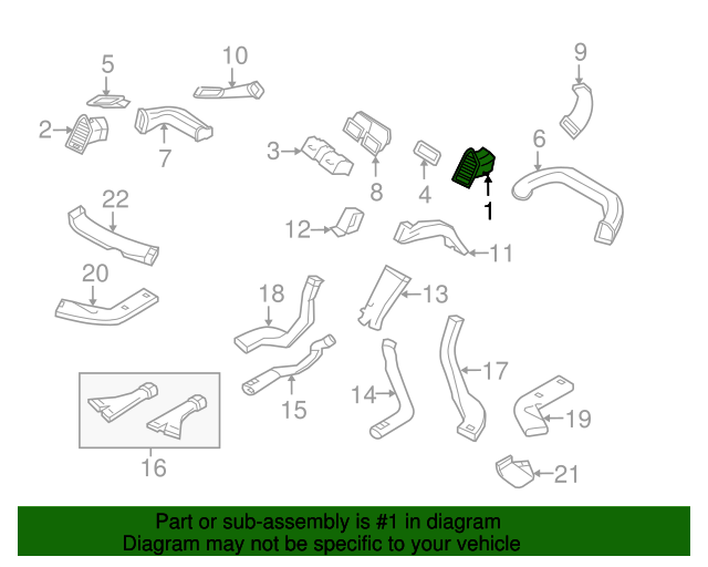 39886582 - Vent Grille - 2010-2014 Volvo XC60 | Volvo OEM Parts Direct