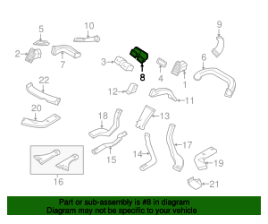 30791373 - Center Duct - 2010-2017 Volvo XC60 | Volvo OEM Parts Direct