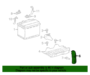 2018-2021 Toyota Bracket 74401-06010 | Toyota Parts Center