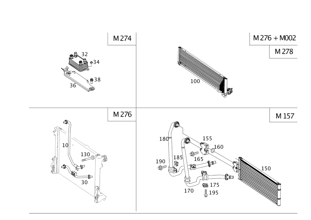 204-270-14-27 - Oil Line 2012-2016 Mercedes-Benz | Mercedes-Benz USA Parts