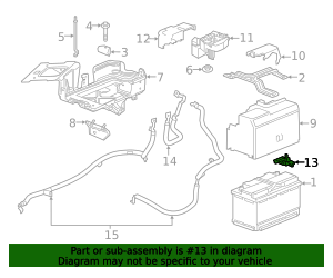 13542821 - Battery Monitor Module 2022-2024 GM | AwesomeParts.com