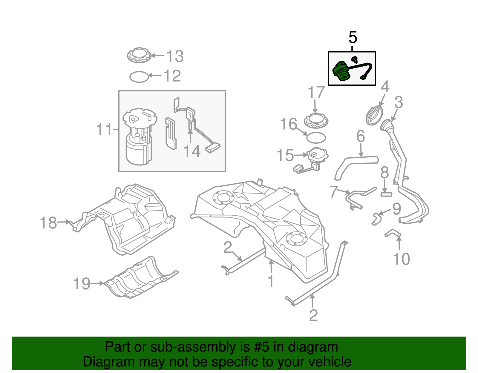 17251-4BA0B - Fuel Cap 2011-2020 Infiniti | INFINITI Parts ...