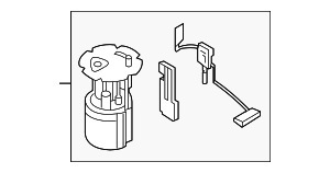 17040-6HA0A (170406ha0a) - 2016-2019 Infiniti Fuel Pump Assembly ...