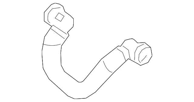 2018-2023 Land Rover Range Rover Velar Upper Hose LR091640 | OEM Parts ...