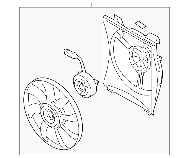 97730-1E000 - Fan Assembly - 2006-2011 Hyundai Accent | World OEM Parts ...