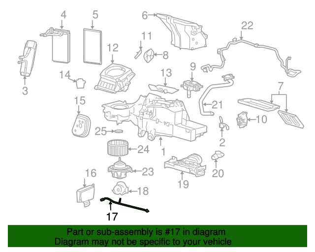 Genuine OEM Ford Part - Hose 4L3Z-19C828-AA | Genuine OEM Ford Parts ...