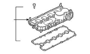 2005-2014 Volkswagen Valve Cover 07K-103-469-L | OEM Parts Online