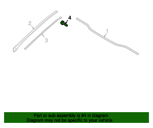 14160-05130 - Side Molding Rivet 2009-2024 Kia | Kia.Parts Store