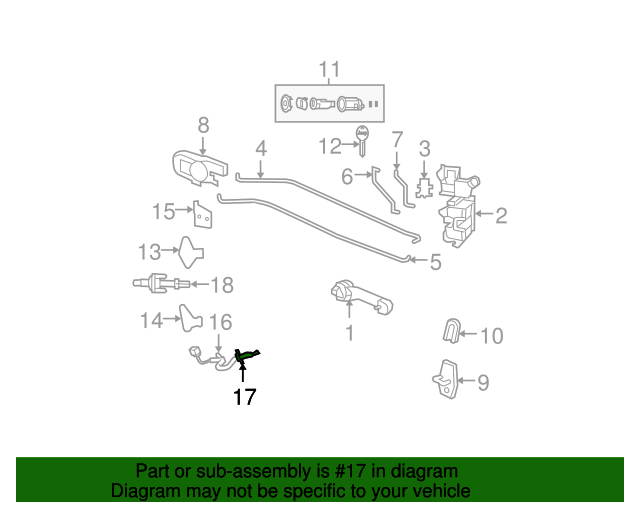 2007-2020 Jeep Check Strap 55397012AA | TascaParts.com