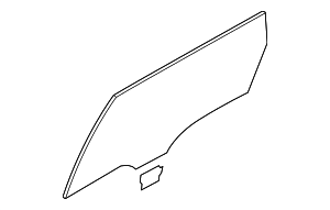 Hyundai - 83420-S8010 - Door Glass - 2020-2022 Hyundai Palisade | OEM ...