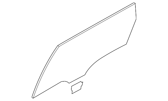 2023-2024 Hyundai Palisade Door Glass 83410-S8101 | OEM Parts Online