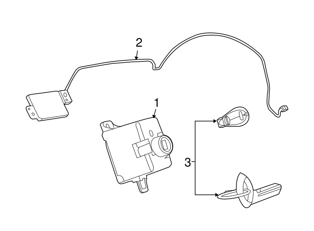 2012 Ram Integrated Key Fob Transmi 56046639ag | TascaParts.com