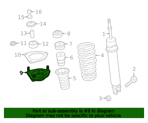 2016-2024 Mazda MX-5 Miata Upper Mount N243-34-340 | MazdaPartsHQ