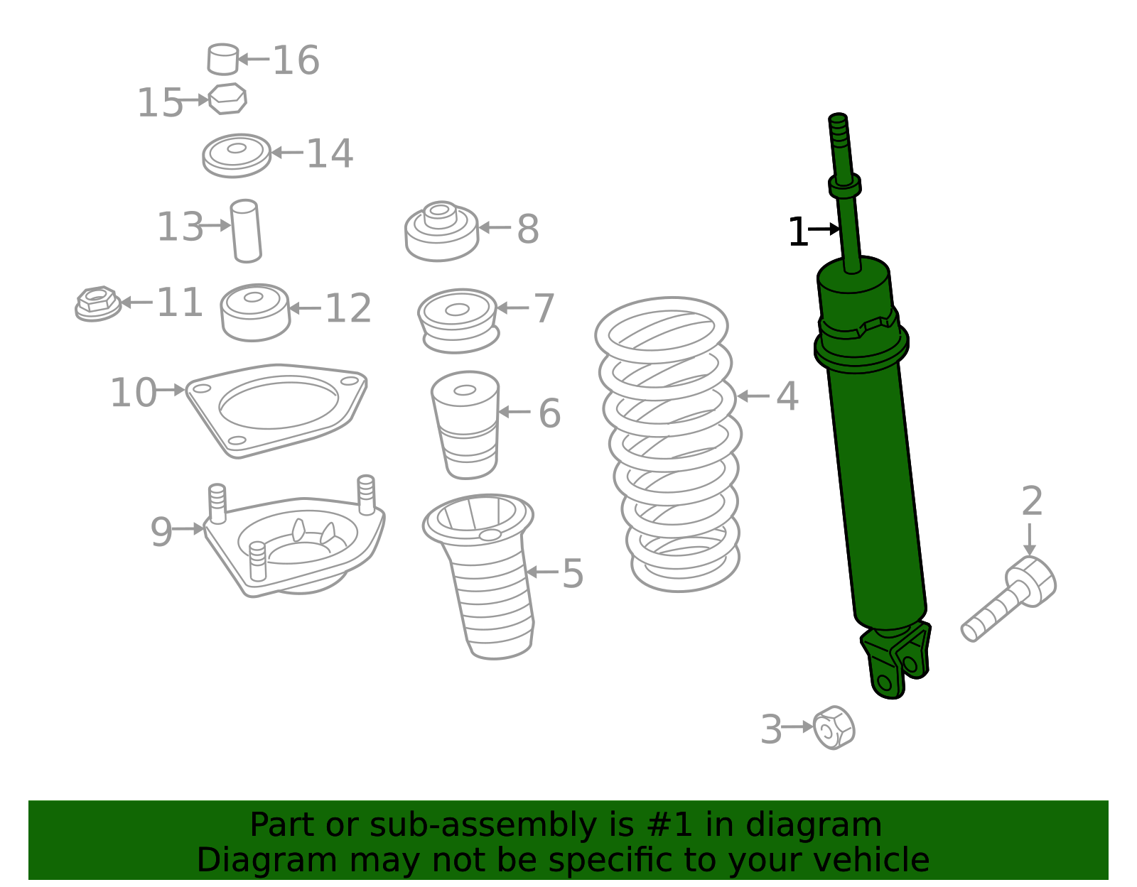 NA2E-34-700A - Shock Absorber - 2016-2020 Mazda MX-5 Miata | Mazda ...