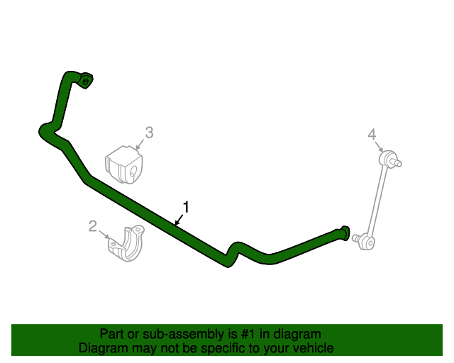 Genuine BMW 31-35-2-229-755 | Stabilizer Bar | FREE Shipping on Most ...