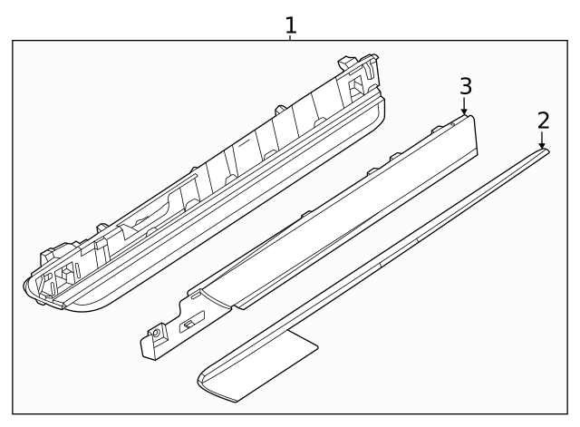 2021-2024 Genesis GV80 Side Marker Lamp 923A1-T6000-RY5 | Hyundai ...