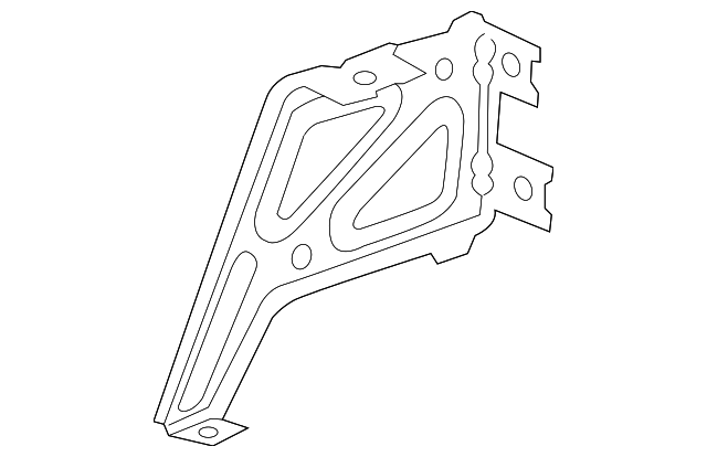 2014 GM Bumper Brace - Driver's Side (LH) 23108159 | TascaParts.com