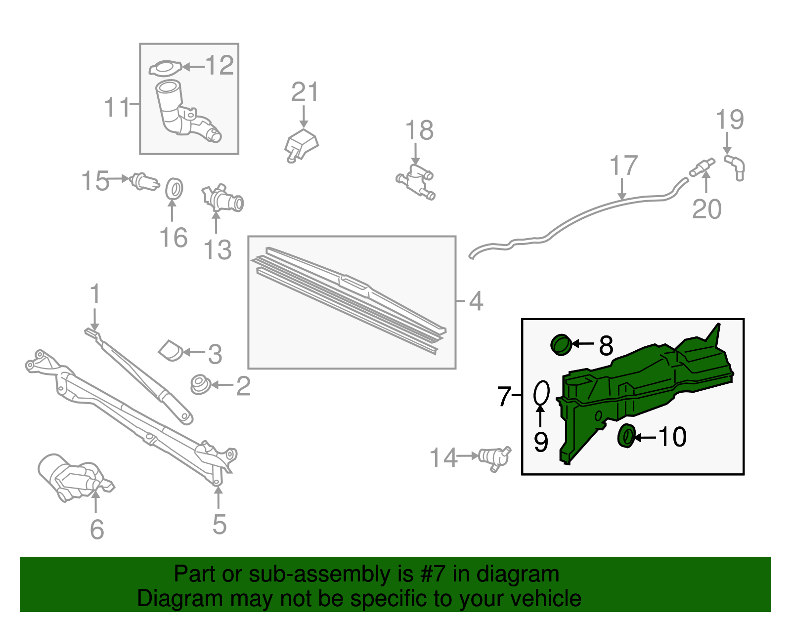 85355-60210 - Washer Fluid Reservoir 2013-2014 Lexus LX570 | AutoNation ...