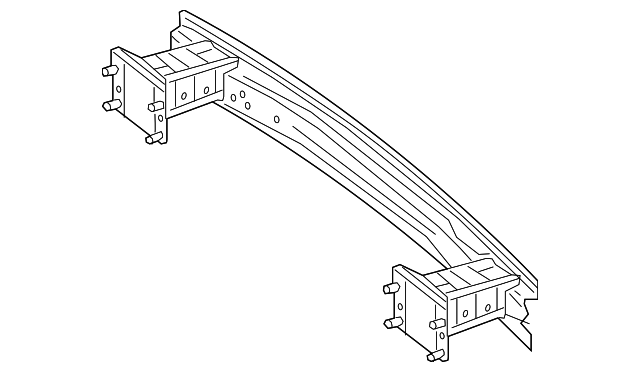 242-610-01-14 - Impact Bar 2015-2017 Mercedes-Benz | Mercedes-Benz USA ...