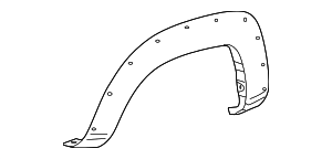 OEM 2005-2015 Toyota Tacoma Flare Part # 75873-04050 | Modern Toyota Parts