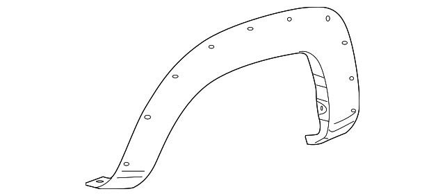 OEM 2005-2015 Toyota Tacoma Flare Part # 75873-04050 | Modern Toyota Parts