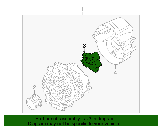 12-31-7-603-777 - Voltage Regulator 2008-2018 BMW | AutoNationParts.com