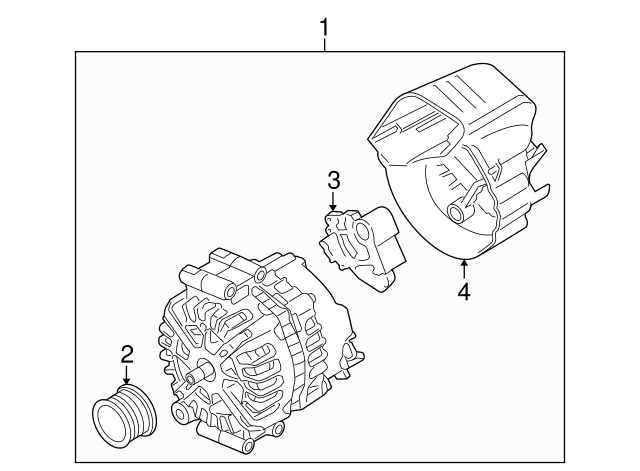 12317603777 - 2008-2018 BMW Voltage Regulator (12-31-7-603-777) | BMW ...