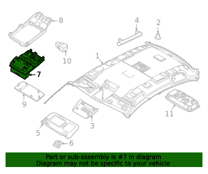 26430-6LY0A - Map Lamp Assembly 2024 Nissan Sentra | AutoNationParts.com