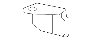 2018-2019 Jeep Compass Rear Bracket 68244919AA | TascaParts.com